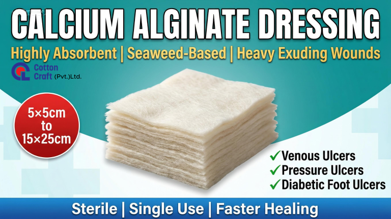 Calcium Alginate Dressing: Where Marine Science Meets Advanced Wound ...