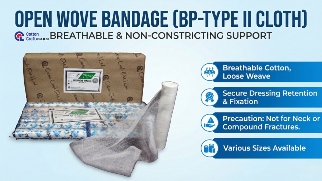 Open Wove Bandage (BP Type II): Where Specification Excellence Meets ...