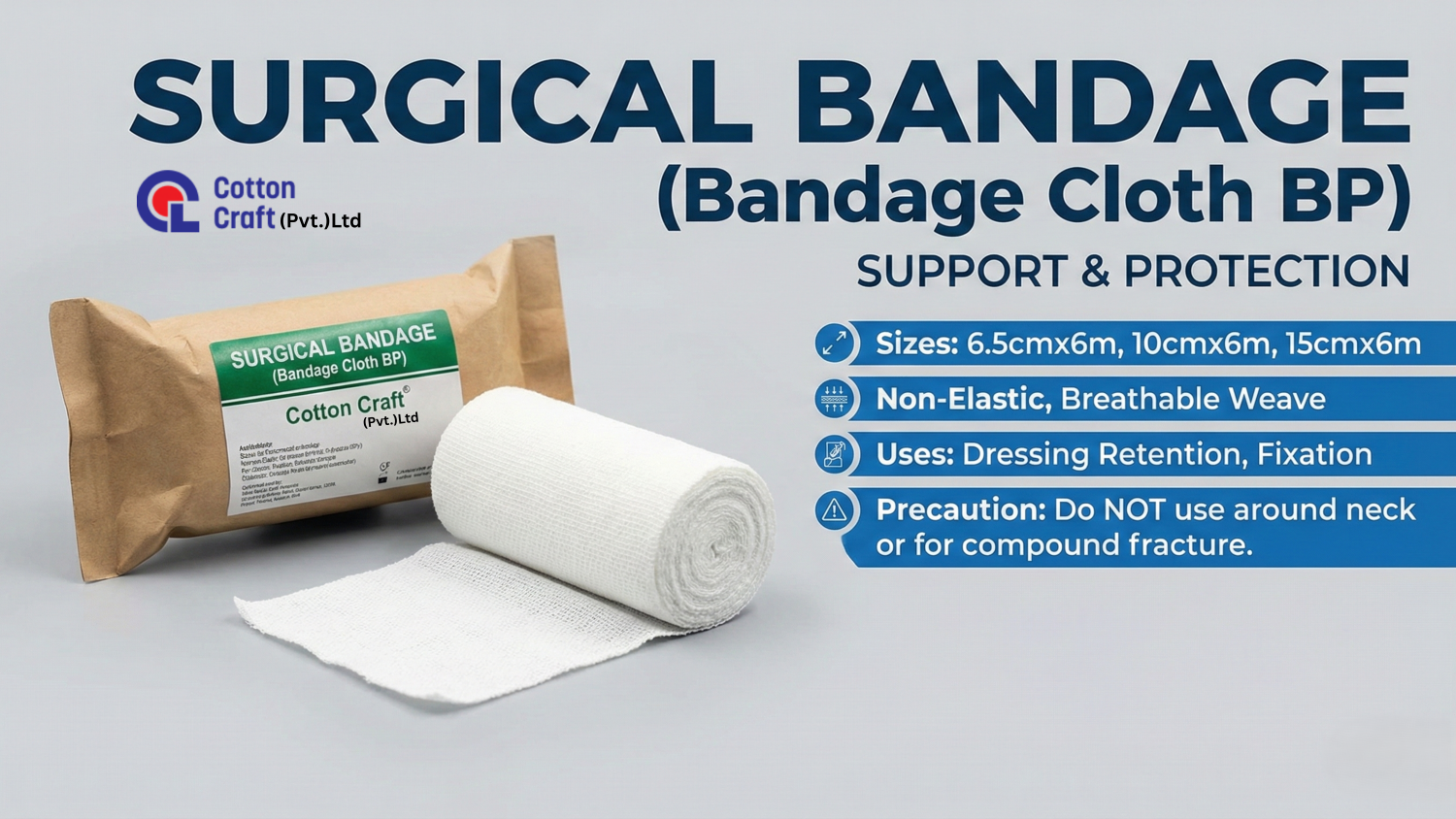 Surgical Bandage (BP): Where Non-Elastic Engineering Meets Clinical ...